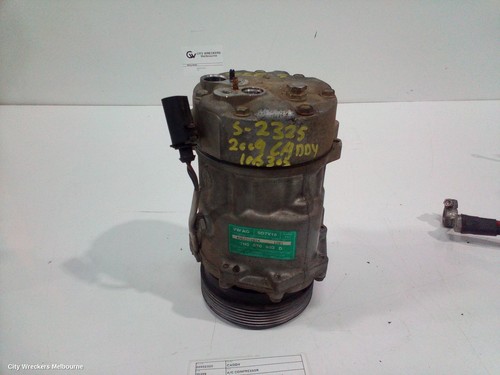 VOLKSWAGEN CADDY A/C Compressor, 2K, DIESEL, DENSO BRAND 6SEU14C, 12/04 ...