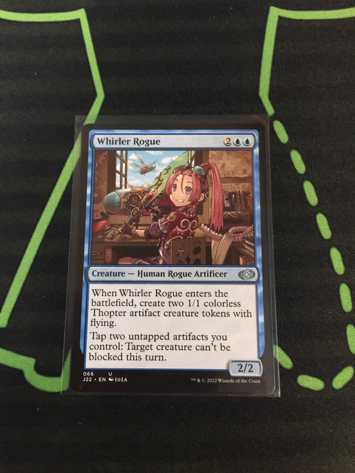 MTG Magic The Gathering Whirler Rogue J22 Anime Blue Rogue Commander | eBay