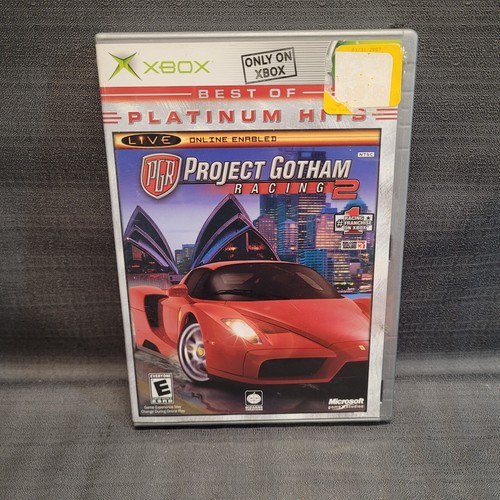 Project Gotham Racing 2 Platinum Hits (Microsoft Xbox, 2003) Video Game ...