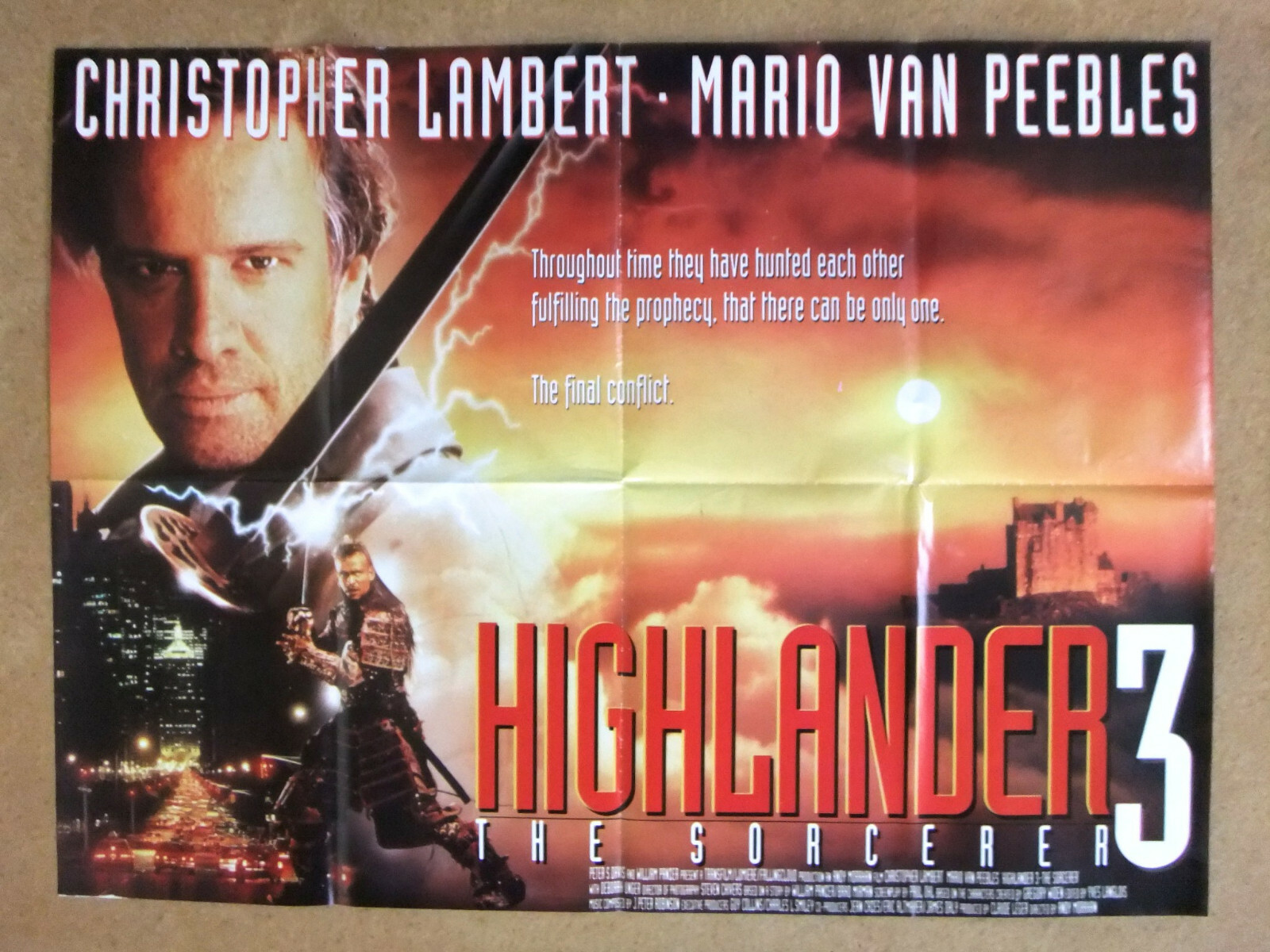 Highlander 3 Movie Poster