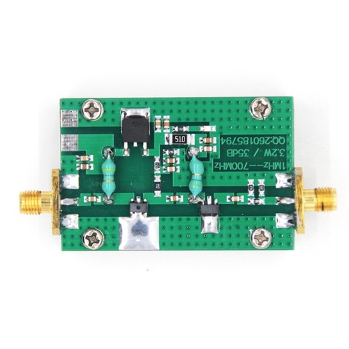 35Db 1MHz-700MHz RF Power Enhancer 3.2W RF VHF UHF FM Transmitter +15V ...