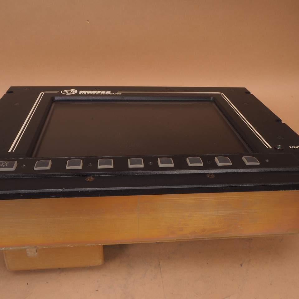 WABTEC QES-III Railway Electronics Cab Control Box 10" Display Screen ...