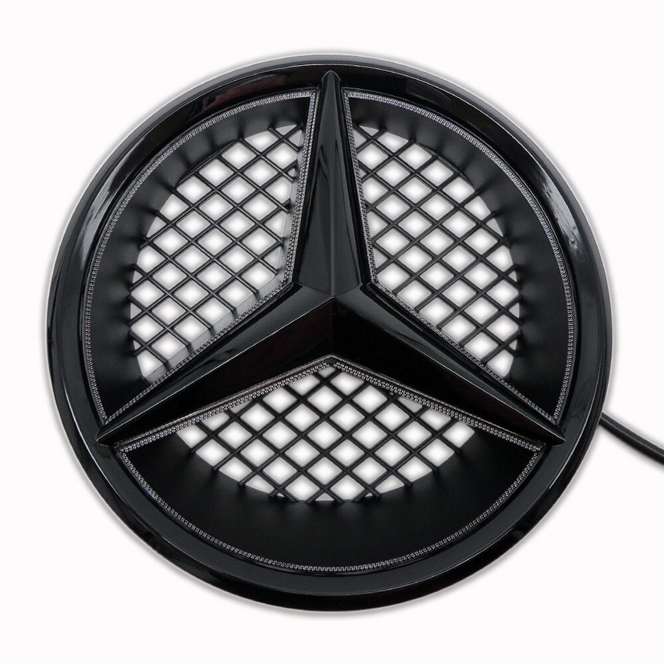 Illuminated Led Front Star Emblem Logo Light For Mercedes-Benz W204 C ...