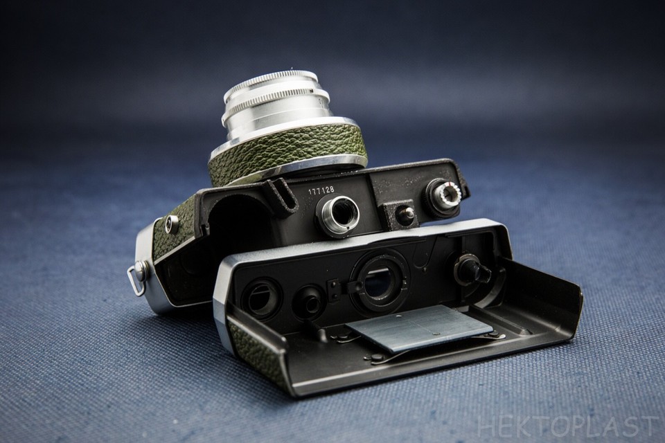 Werra Prototyp Prototype Camera Carl Zeiss Jena Tessar 2.8/50 Green ...