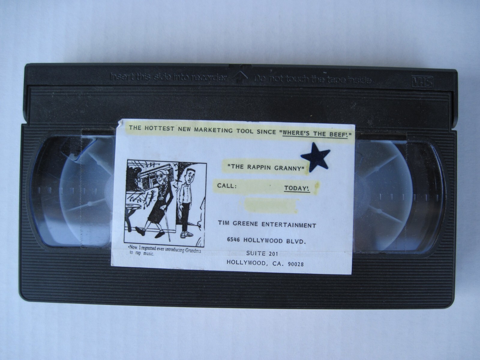 The Rappin' Granny VHS Promo from Record Store ***PLAY TESTED*** | eBay