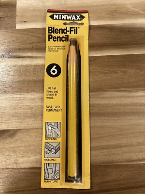 Minwax Blend-Fil Pencil No 6 Early American, Special Walnut And ...