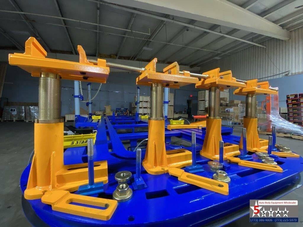 Pick up Heavy Duty Auto Body Frame Machine Tie Down Anchoring Clamps -Set of 4 | eBay