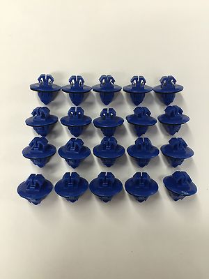 20: Blue Rocker Panel Trim Clips With Sealer For Toyota 75396-35020 USA ...
