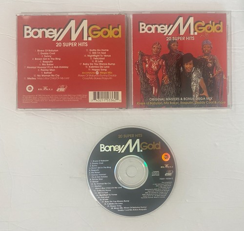 Boney M. – Gold, 20 Super Hits (1993) CD | eBay