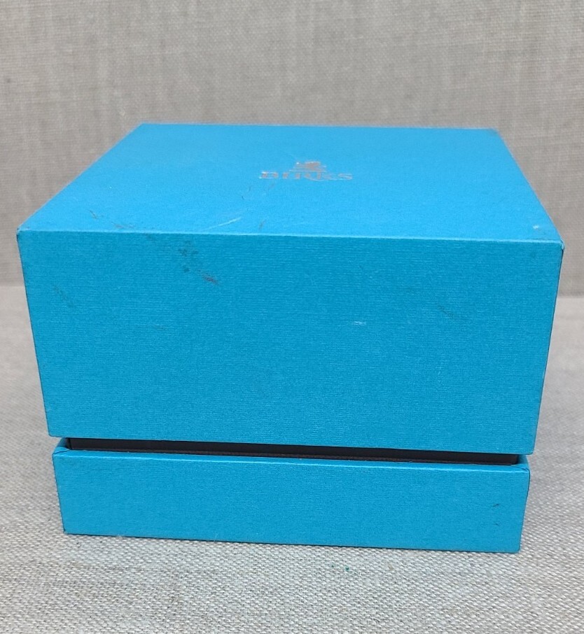 BIRKS CANADA JEWELRY PRESENTATION BOX EMPTY BLUE | eBay
