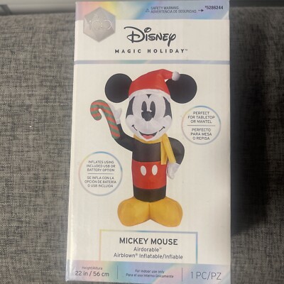 Disney Mickey Mouse Airdorable Airblown Inflatable Indoor 22 In ...