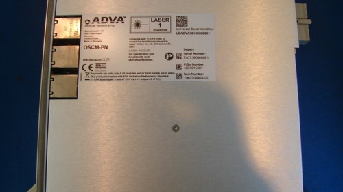 ADVA OSCM-PN Optical Supervisory Channel Mod FSP 3000R7 | eBay