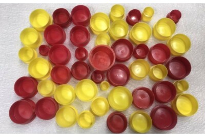 NAS820-20, NAS813-12, Lot of Aircraft Tube / Hose / Connector Plug Dust ...