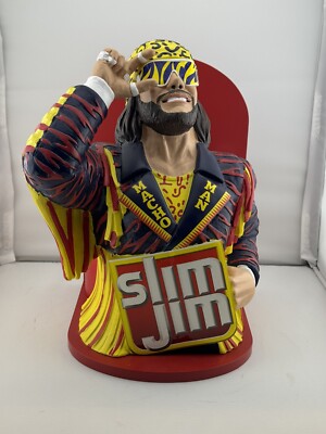 Collector Series MACHO MAN RANDY SAVAGE Slim Jim Display 2021 | eBay