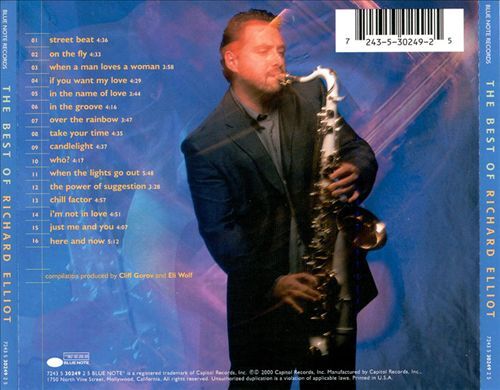 RICHARD ELLIOT BEST OF RICHARD ELLIOT NEW CD 724353024925| eBay