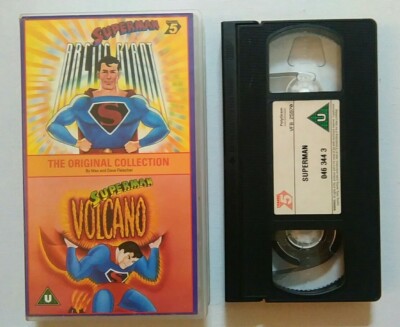 Superman the original collection. Arctic giant and volcano video. VHS ...