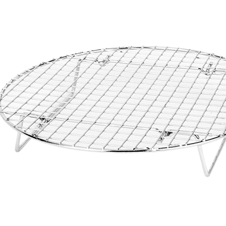 Kühlgitter, faltbarer Ständer, Gitter, rund, zum Kochen, für Kekse ...