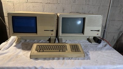 Apple Lisa 2 Lot - 2/10, 2/5 And Keyboard Vintage Retro Computers Read ...