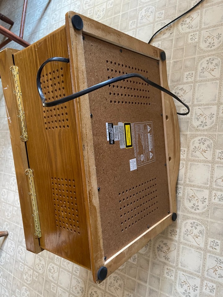 Philco Vintage-Style Wooden Stereo Console – CD/Radio/Cassette | eBay