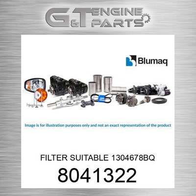 8041322 FILTER SUITABLE 1304678BQ fits Varios (NEW AFTERMARKET) | eBay