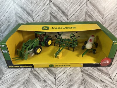 John Deere ERTL 8530 Tractor With Implements | eBay
