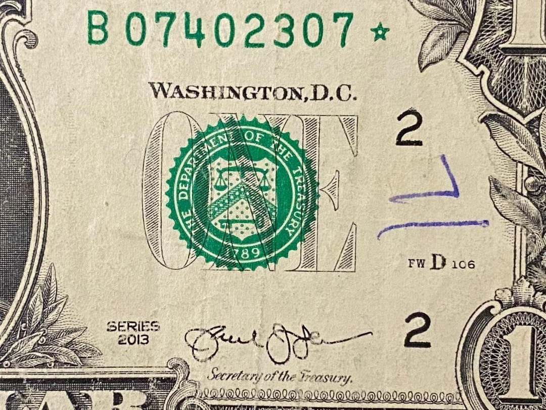 $1 2013 b series star notes duplicate (05022604) | eBay