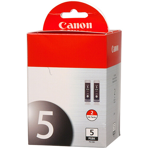 Canon PIXMA MP960 (PGI-5BK) 2/PK Black Standard Yield Ink Cartridge | eBay