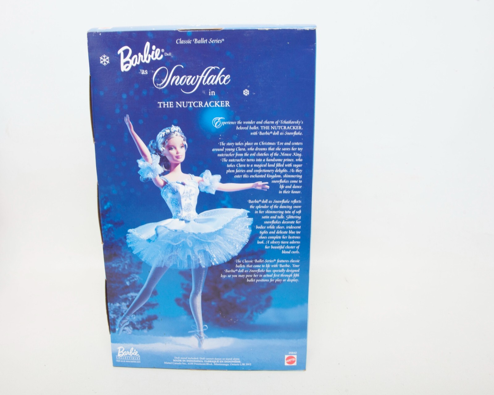 Barbie Doll as Snowflake In The Nutcracker 1999 Classic Ballet Series ...