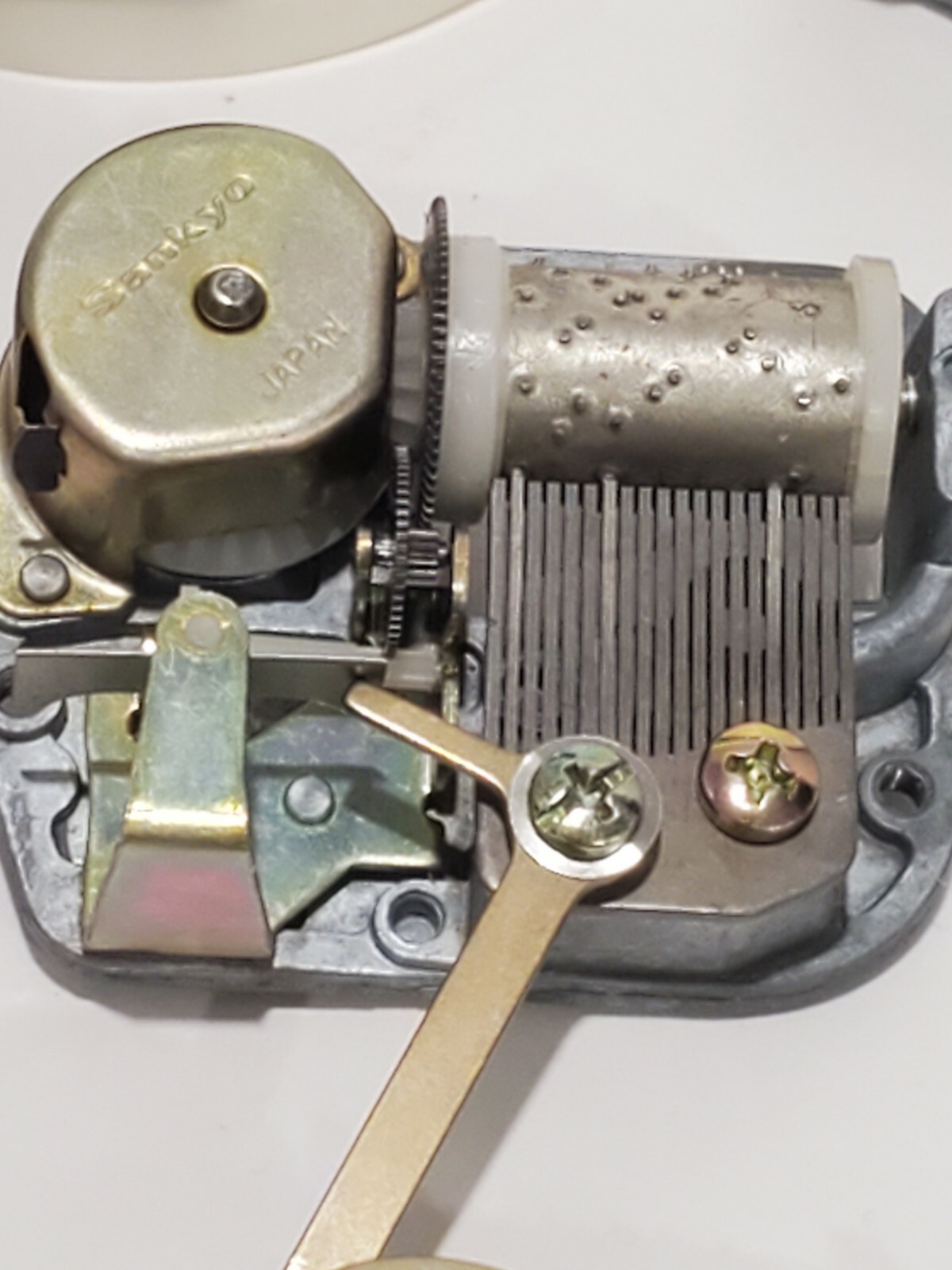 Lot of 7 SANKYO Japan + 1 Music Box Tune Melody Mechanisms Spare Parts ...