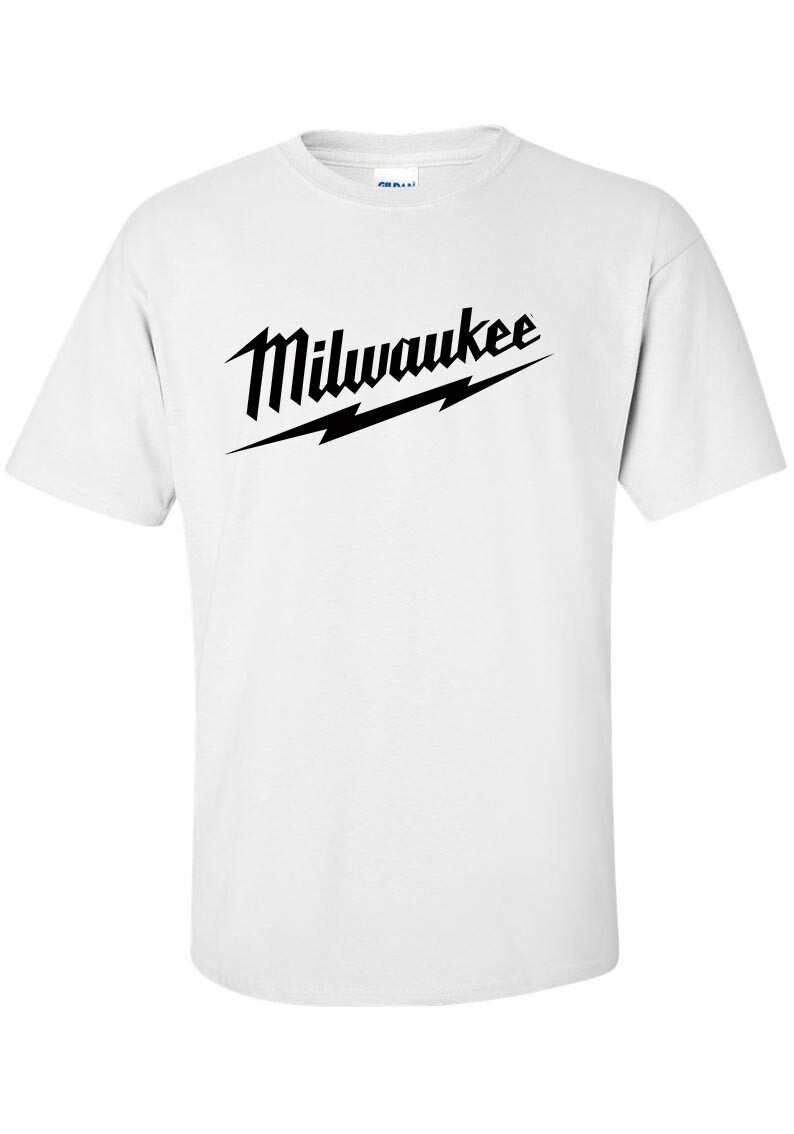 " MILWAUKEE " Tools T SHIRT tradie MANY COLOURS mens/ womens Tee AU ...
