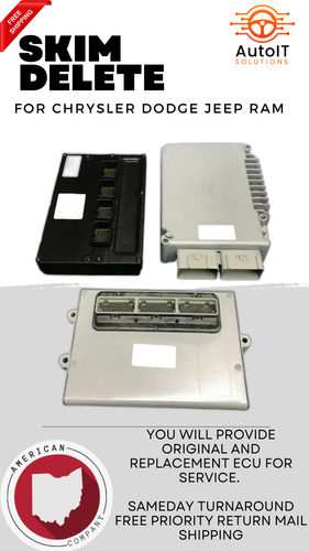 1996-2006 Chrysler Jeep Dodge Security Removal SKIM Delete Service ECU ...