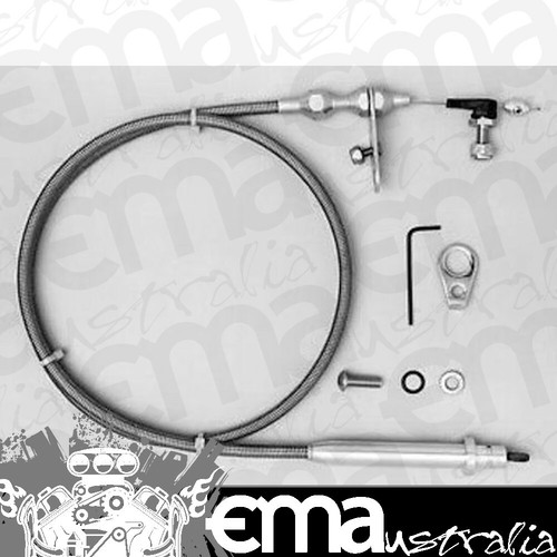 Lokar LK-KD-20C4HT Hi-Tech S/Steel Kickdown Cable Kit For Ford C4 ...