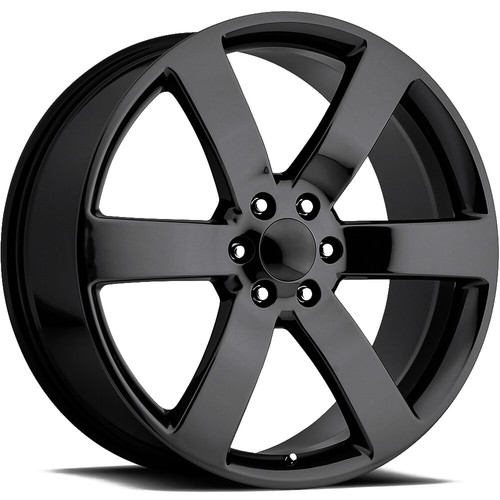 4 Wheels 20" Replica FR 32 20x10 6x127 Gloss Black 45ET 78.1CB ...