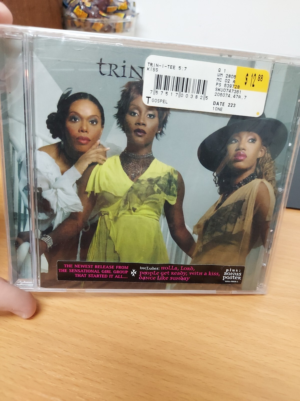 The Kiss by Trin-i-tee 5:7 Gospel CD Aug-2002 GospoCentric NEW SEALED ...