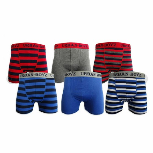 Men Stylish Urban Boyz Stripe Boxer Shorts Pants Comfort Underwear All ...