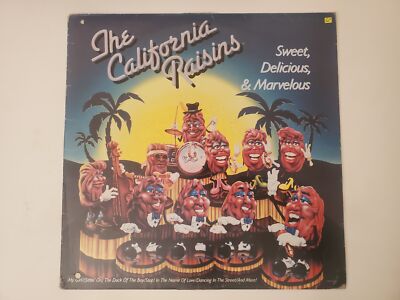The California Raisins - Sweet, Delicious, & Marvelous (Vinyl Record LP ...