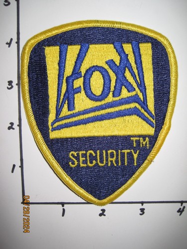 CA - Fox Television Company SECURITY patch California movies TV ...