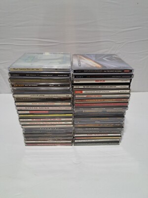 LOT OF 40 Rock And Roll CLASSIC ROCK CD'S Collection 70’s 80’s And 90’s ...