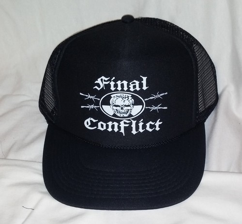 Final Conflict hat punk kbd Hardcore Meatmen negative approach resist ...