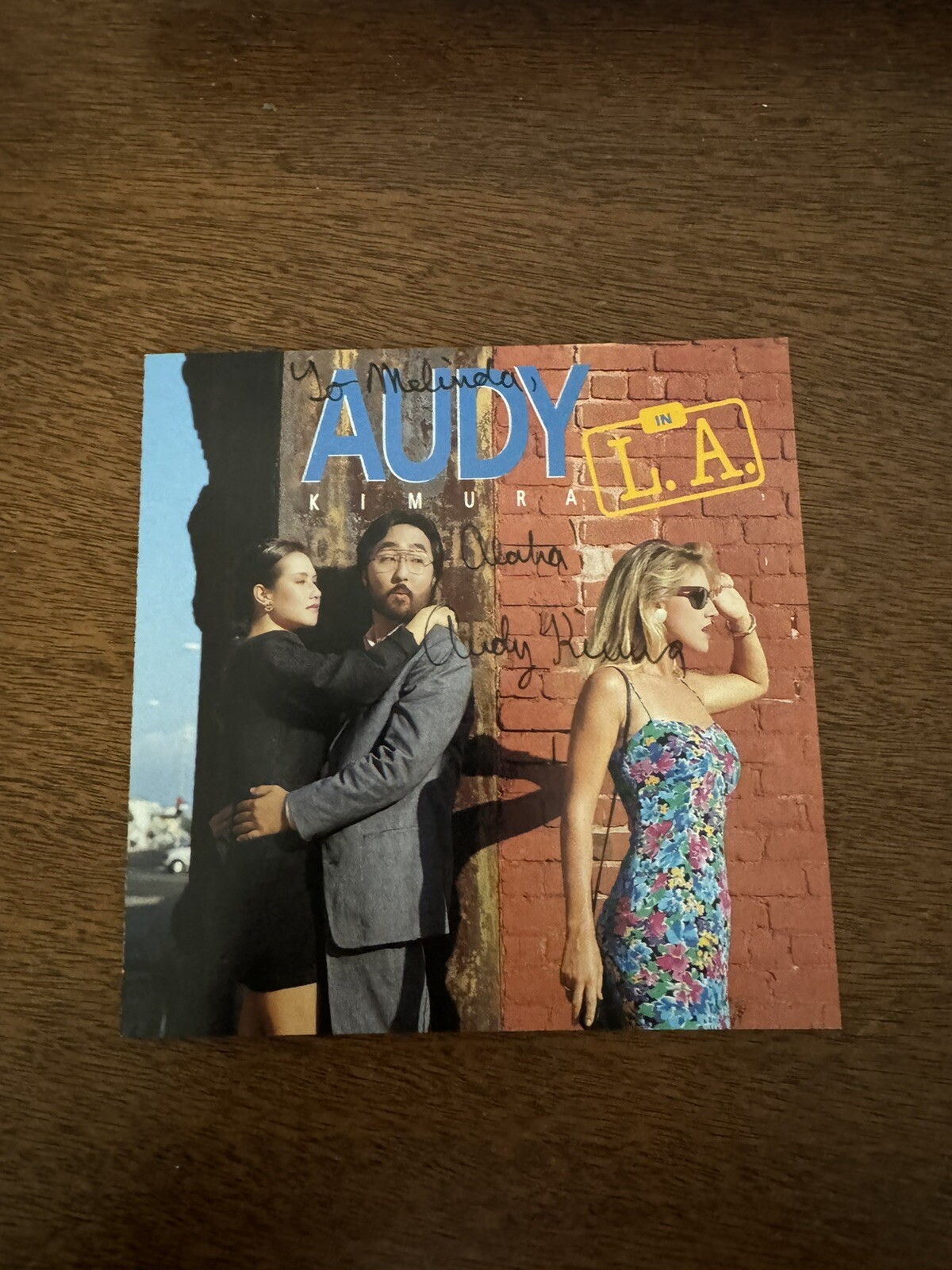 Audy Kimura In L.A. - 1989-Hawaii CD oop-Good Life Productions-Signed ...