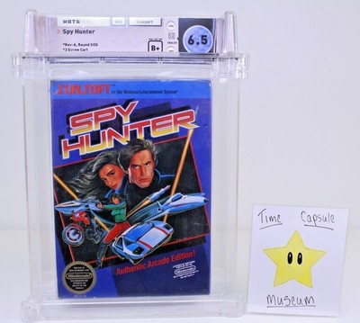 Spy Hunter New Nintendo NES Rare Factory Sealed WATA VGA Grade 6.5 B+ ...