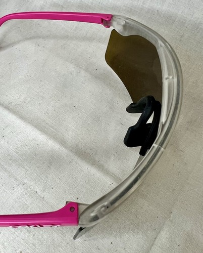 Vintage 90s Oakley Razor Blades Sunglasses Clear & Pink Bundle w ...