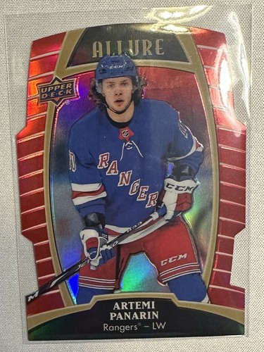2019-20 Artemi Panarin Red Rainbow Die-Cut Upper Deck Allure[#44 ...