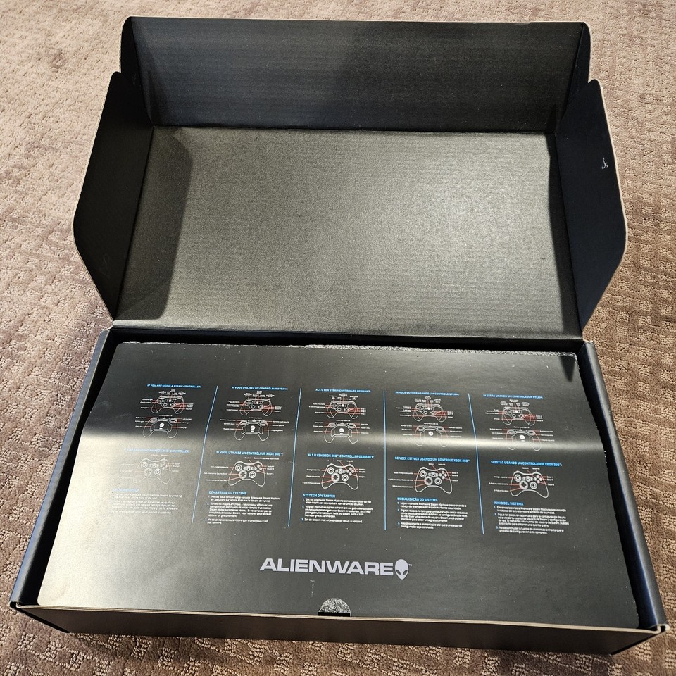 Alienware Alpha Steam Machine Original Box (Empty) | eBay