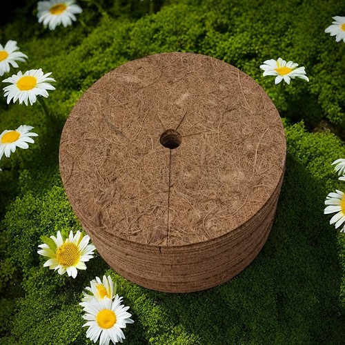 For Garden For Plants Coconut Mulch Pads Natural Fiber Mats Plant Base ...