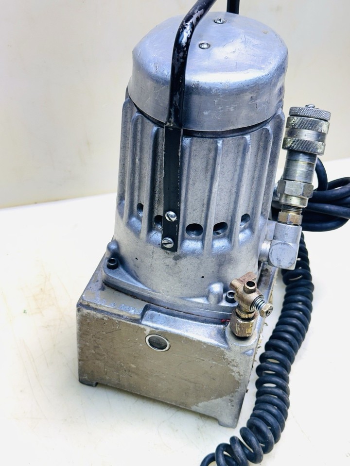 Burndy Y10AC-4 Hydraulic Electric Pump Fluid Filling 10k PSI + Greenlee ...