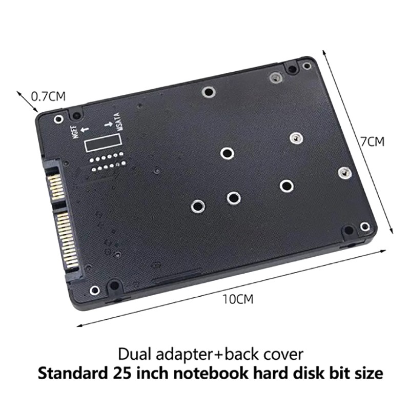SATA 60Gbps To M2 NGFF SATA SSD MSATA SSD Adapter Hard Disk Adapter ...