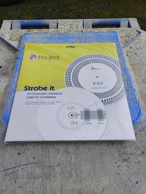 Pro-Ject Strobe-IT Turntable Set Up And Strobe Disc. New | eBay