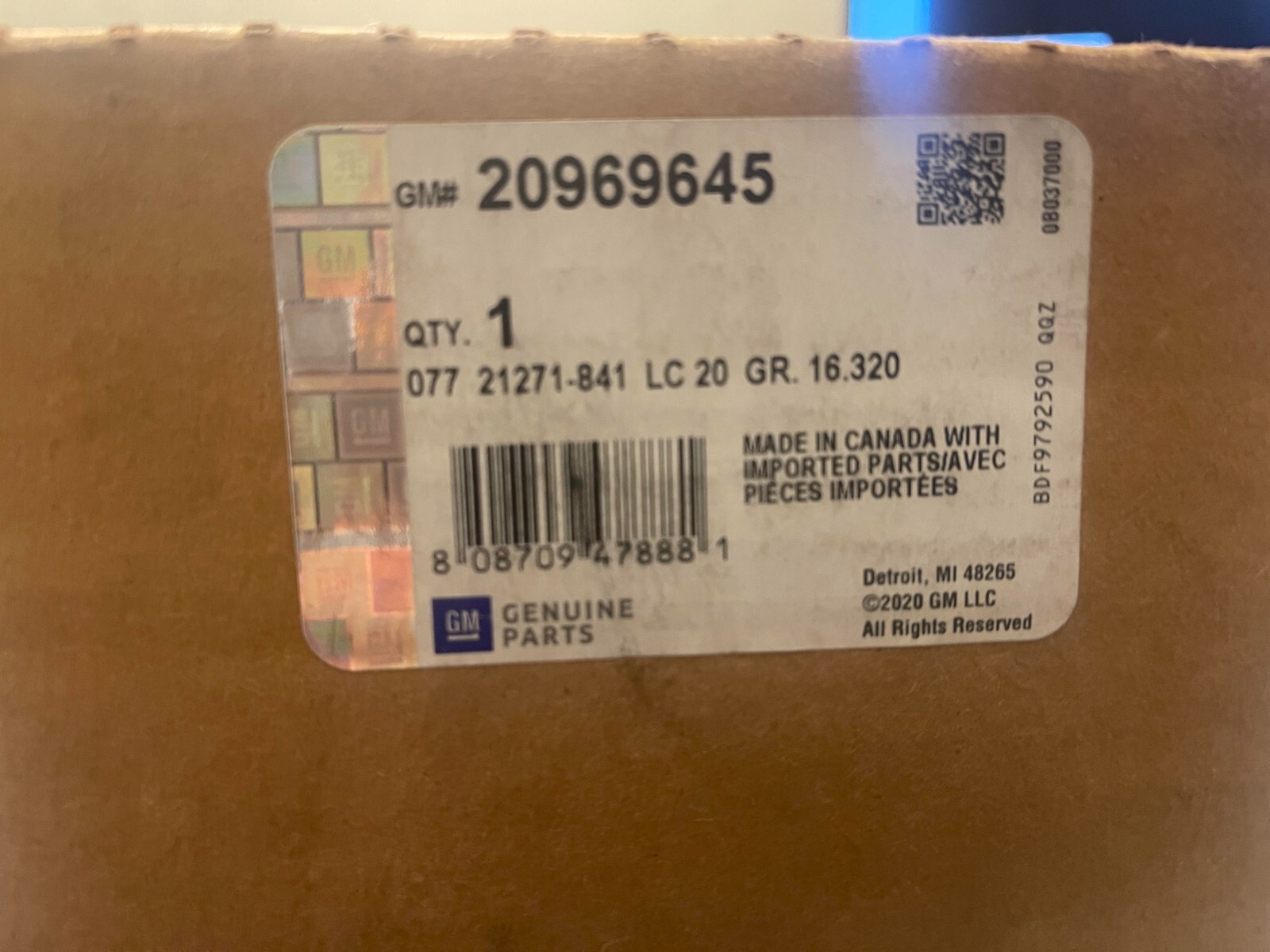 General Motors 20969645 Lower Left Door Hinge for sale online | eBay