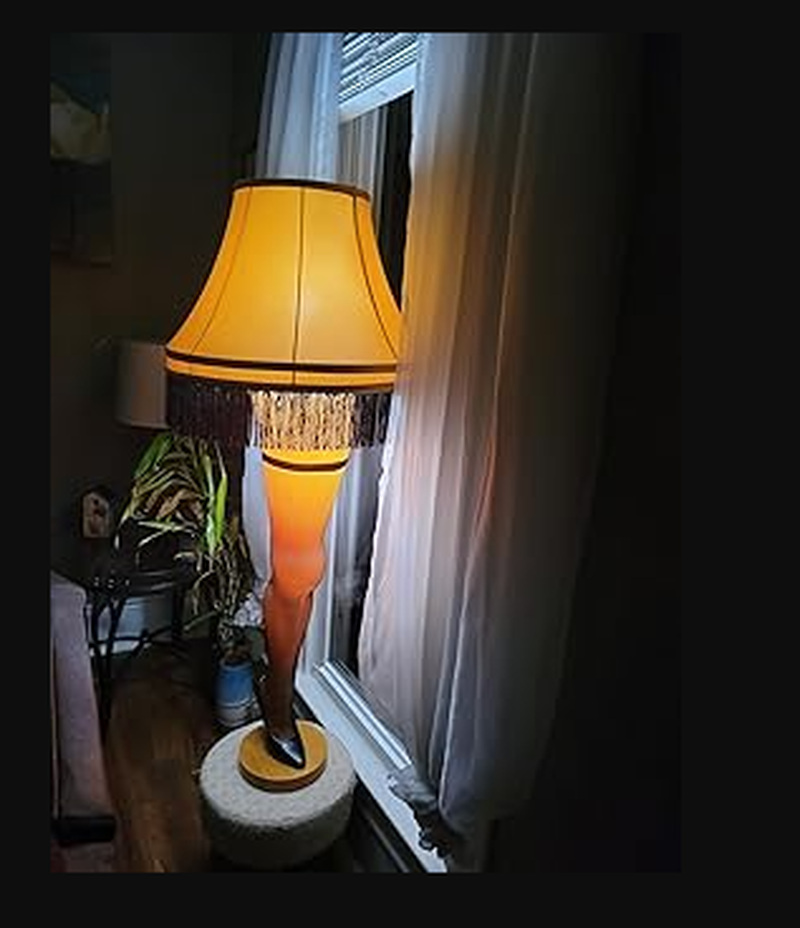 A Christmas Story 50" Deluxe Lady's Leg Lamp, Shade w/FRAGILE Cardboard ...
